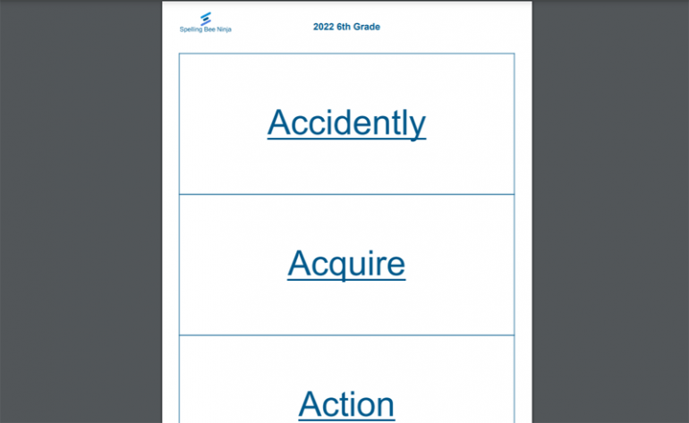 Ace the Spelling Bee with These 8 Free Training Tools!