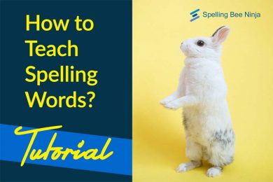 How to teach spelling words? - Spelling Bee Ninja